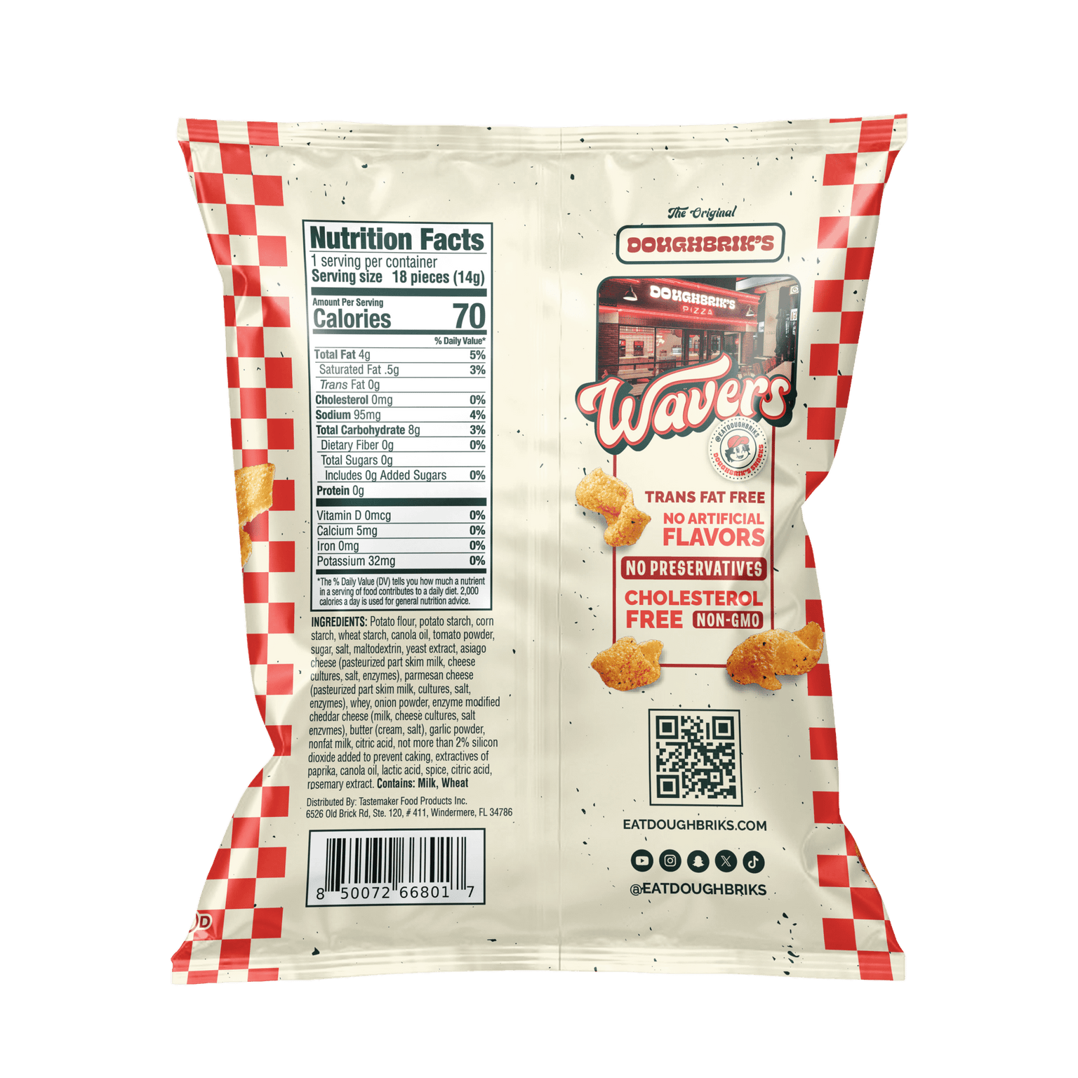 Wavers Flavors – EATDOUGHBRIKS SNACKS